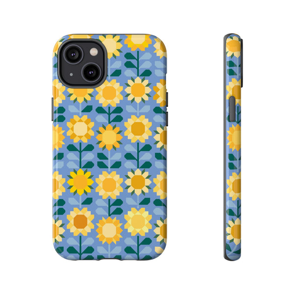 Sunflowers iPhone Case - Vintage Botanical Original Art | floriori
