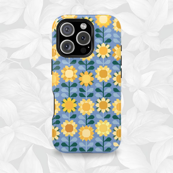 Sunflowers iPhone Case - Vintage Botanical Original Art | floriori
